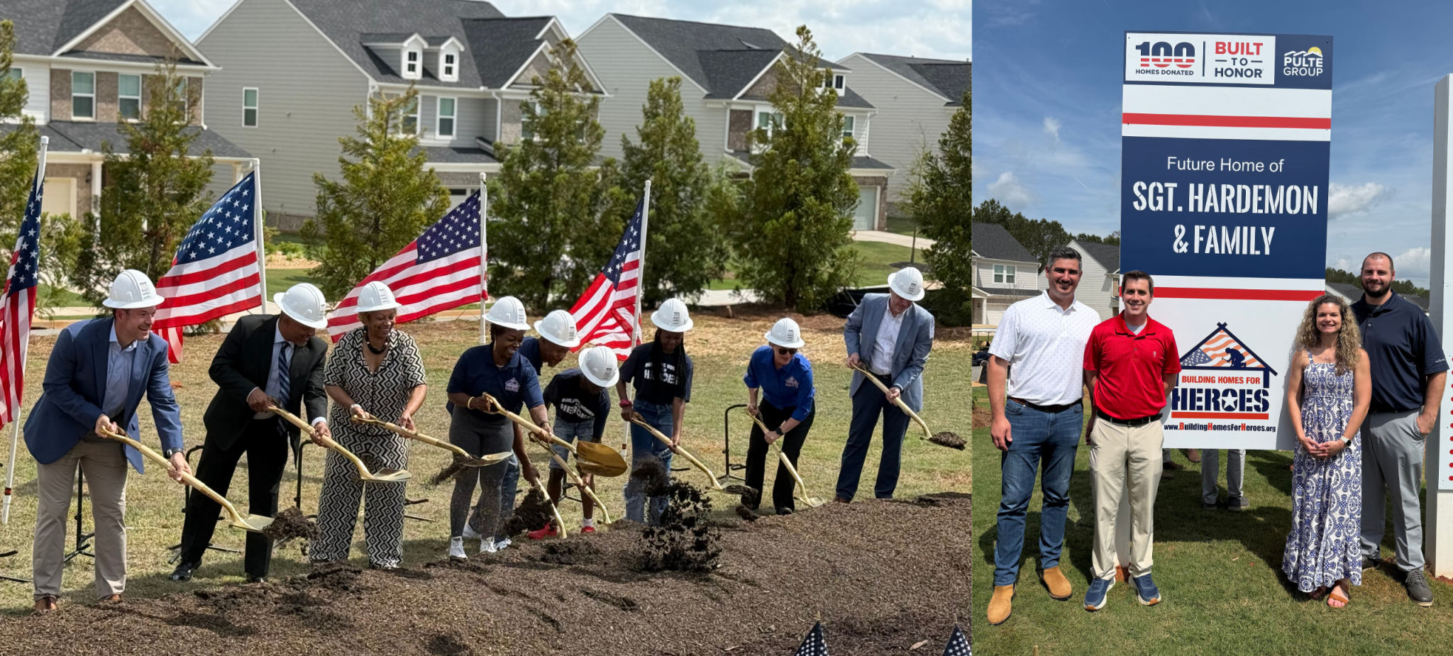 Built to Honor 100th Groundbreaking Ceremony - Falcon Design Consultants